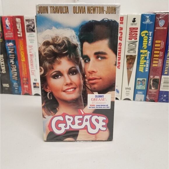 Vintage | Other | Grease998 Vhsbrandnewsealed | Poshmark